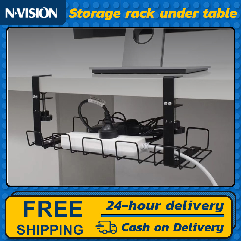 [BAY 1 TAKE 1] NVISION Home Office Desk Wire Organizer Under Table ...