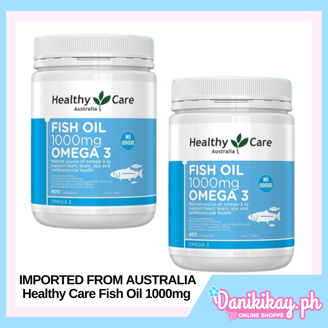 DANIKIKAY.PH IMPORTED FROM AUSTRALIA FISH OIL OMEGA 3 /100MG 400 ...