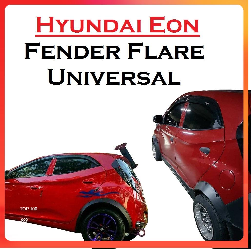 Hyundai Eon Fender Flare Universal Flexible Kit Arch Wheel Eyebrow ...