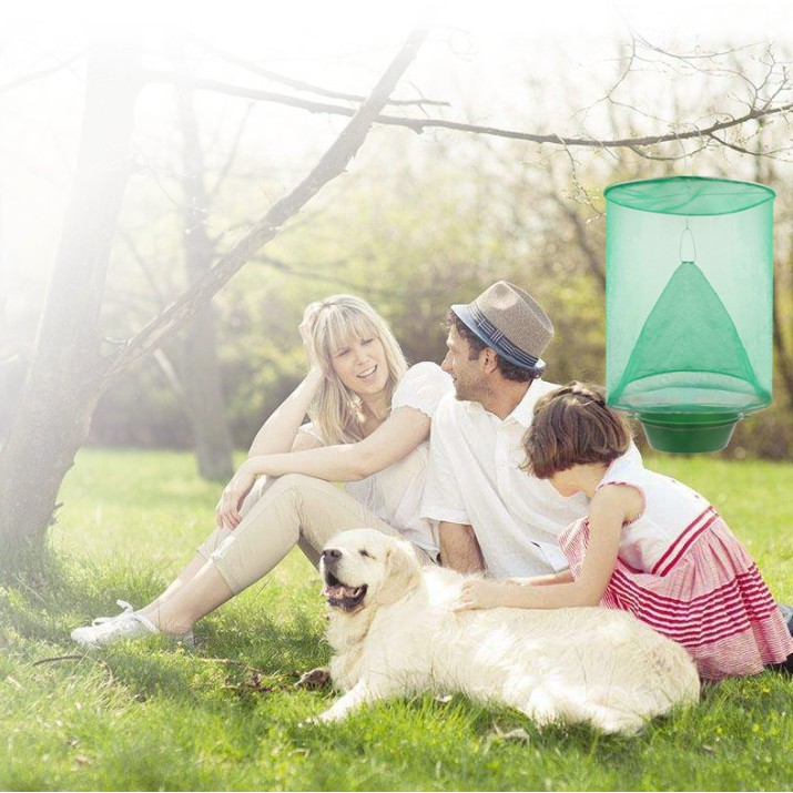 WD-0109 Folding Fly Catcher Cage Net Insect Trap Killer Outdoor Garden ...