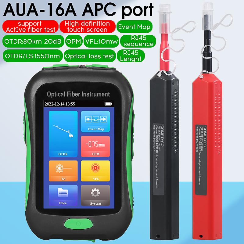 COMPTYCO AUA-16U/A OTDR optical time domain reflectometer 80KM OLS ...