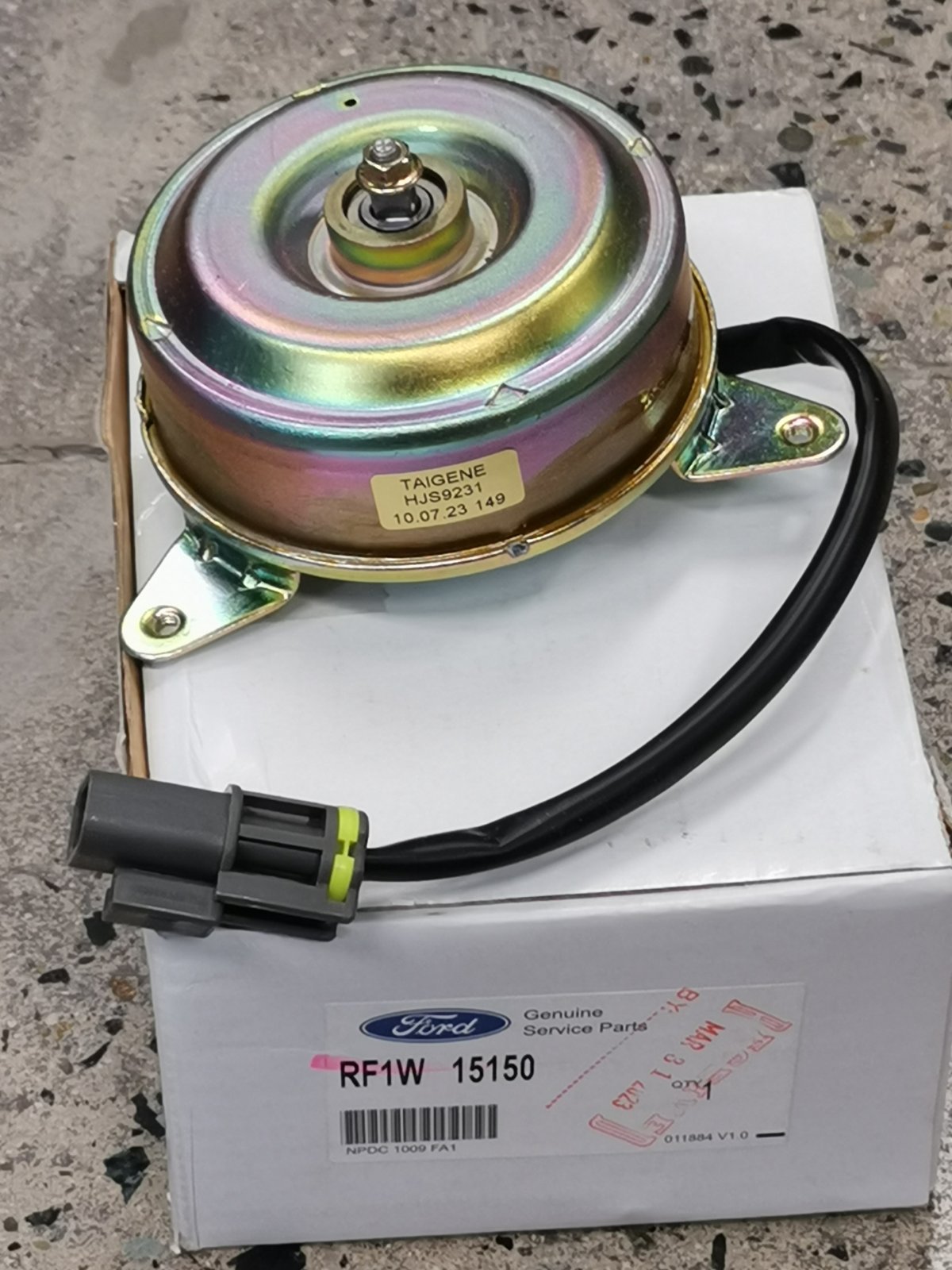 Ford Radiator Fan Motor # 2 ( BIG ) for Ford Escape 2.3L 2004-2012 ...