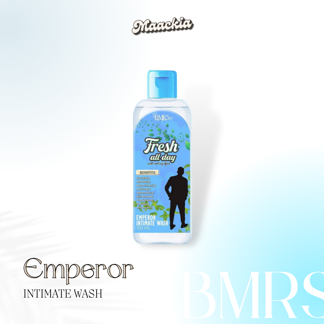 ORIGINAL BMRS Fresh All Day EMPEROR INTIMATE WASH 150 ml Long Lasting ...