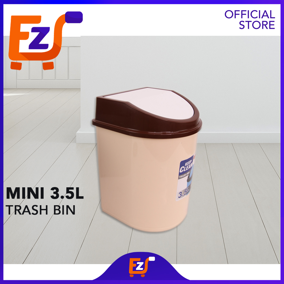 EZ DEAL Home Mates 3.5L Keep Clean Mini Trash Bin for Office Bin/Desk ...