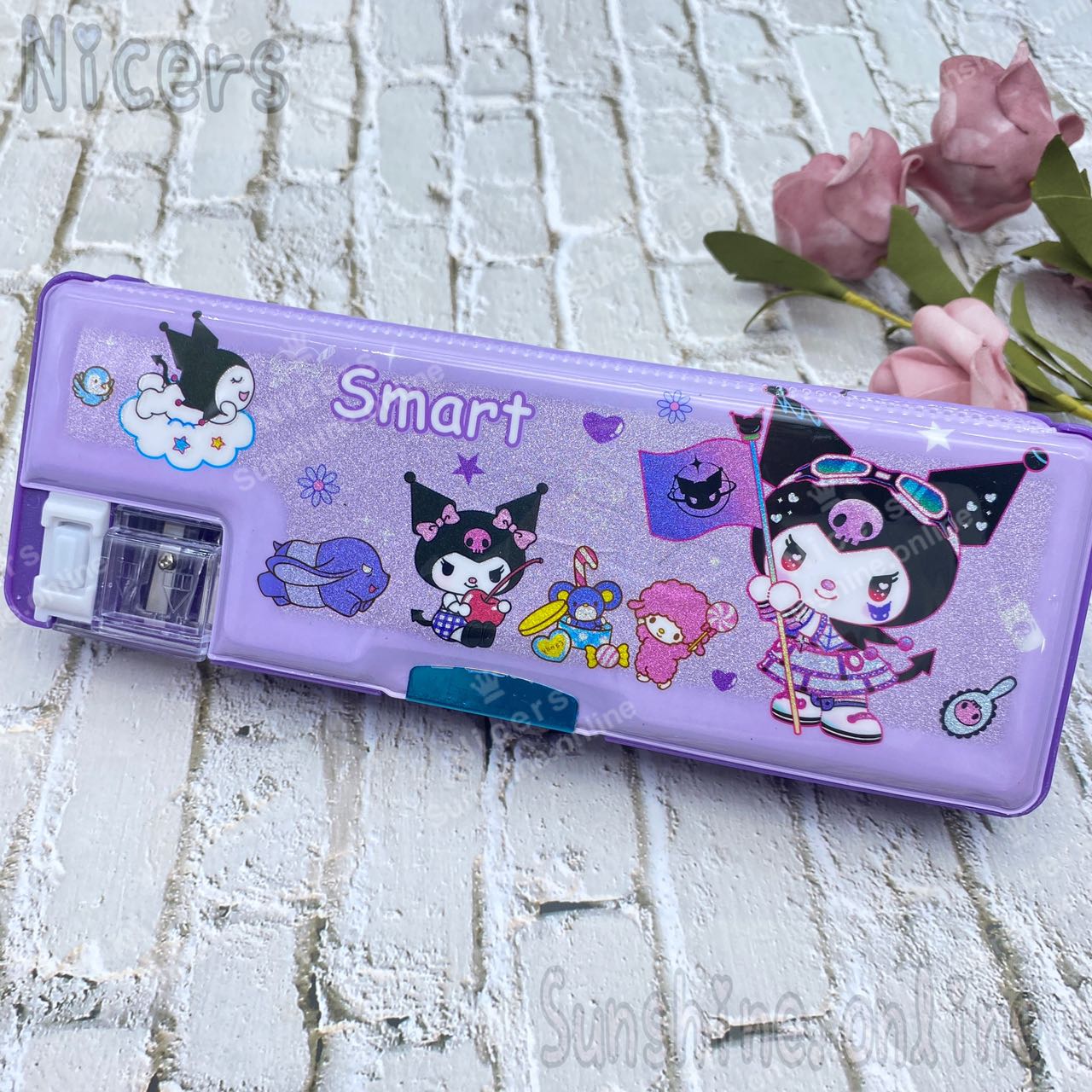 # QC-201 Sanrio Pencil Case Pencil box Double sided Magnetic snaps with ...