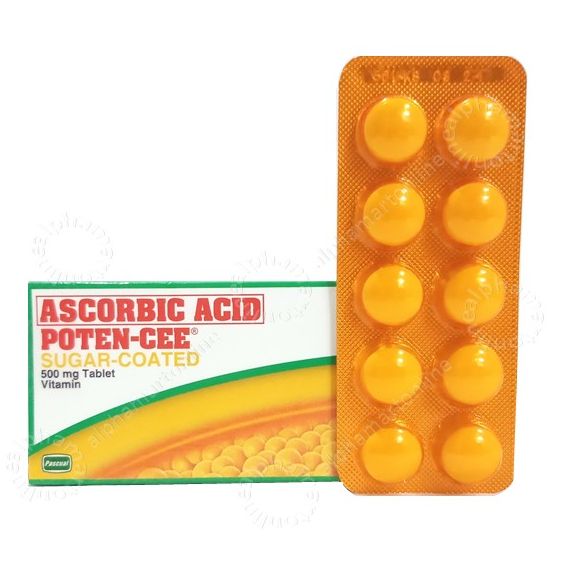 Potencee 500mg sugar coated tablet 10 tablets | Lazada PH