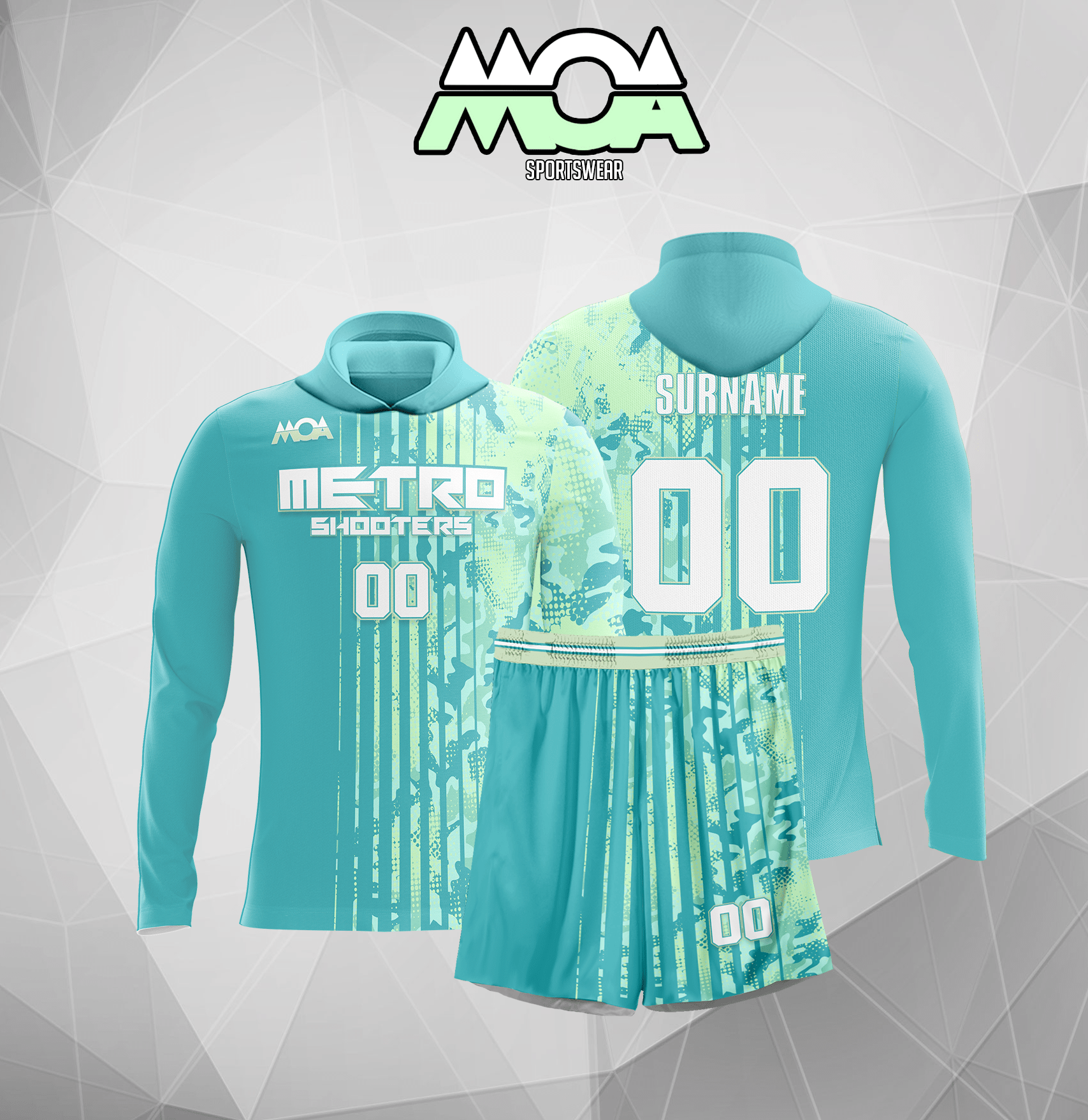 WARMER HOODIE FULL SUBLIMATION (FREE Change your, TEAMNAME - NAME ...