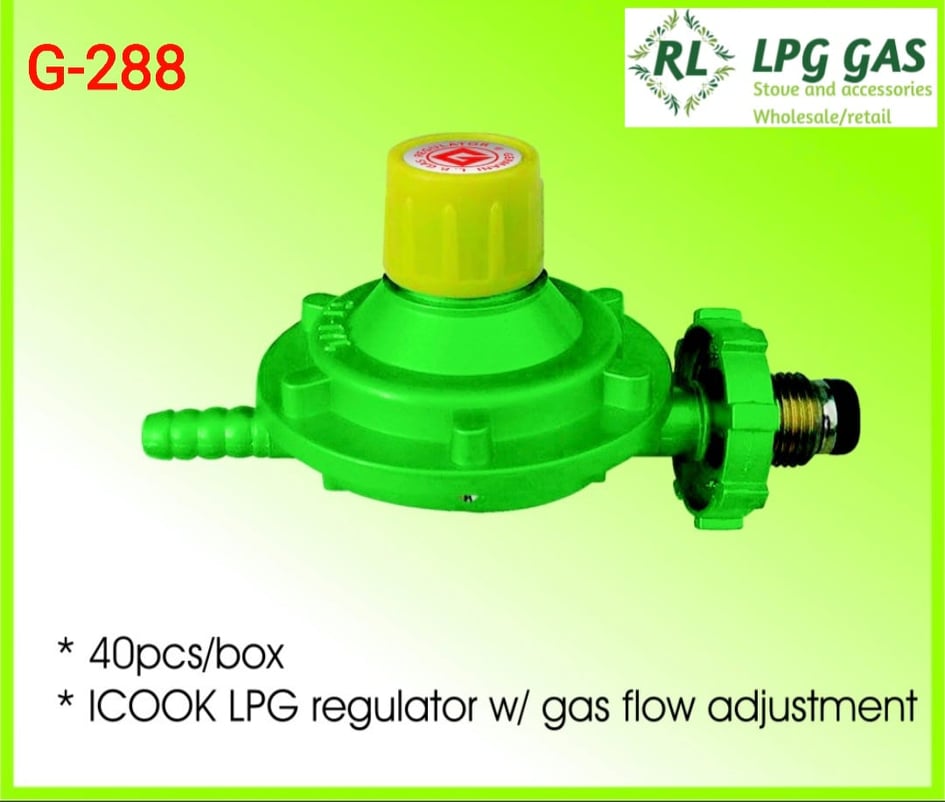GERMANI LPG REGULATOR WITH GAS FLOW ADJUSTMENT (G-288) | Lazada PH