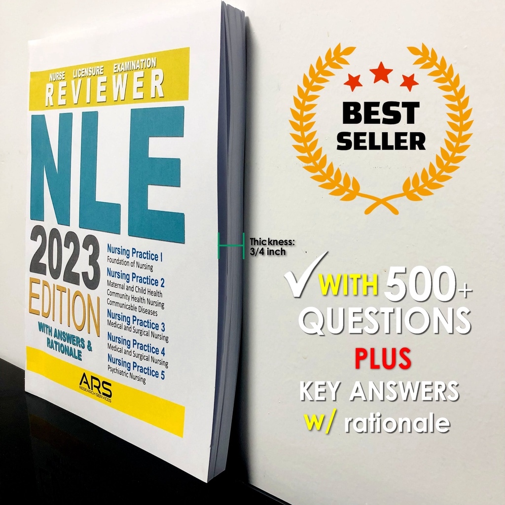 NLE Reviewer 2023 Edition The new edition of the book sells like hot ...