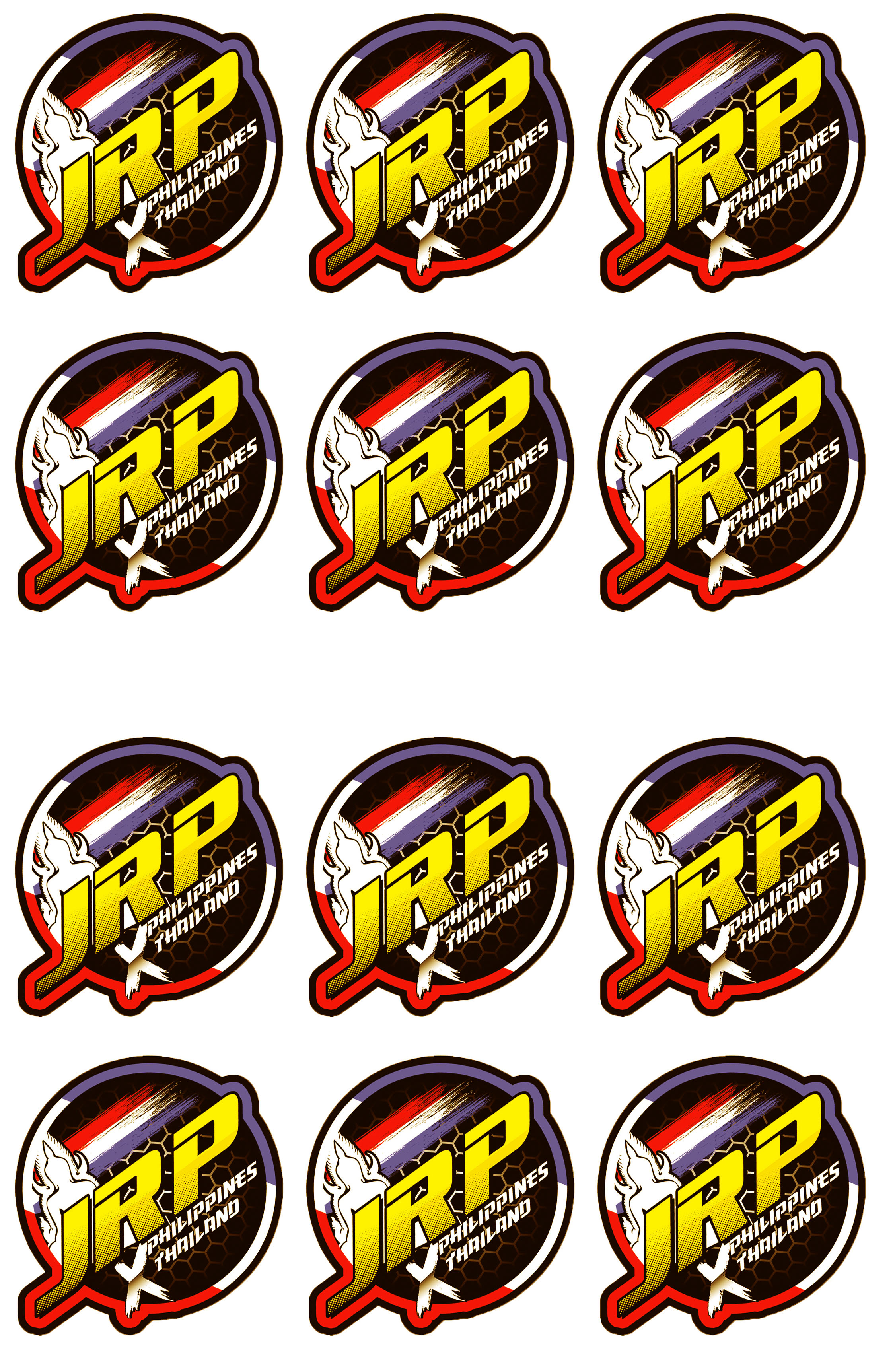 JRP MOTORCYCLE STICKERS | Lazada PH