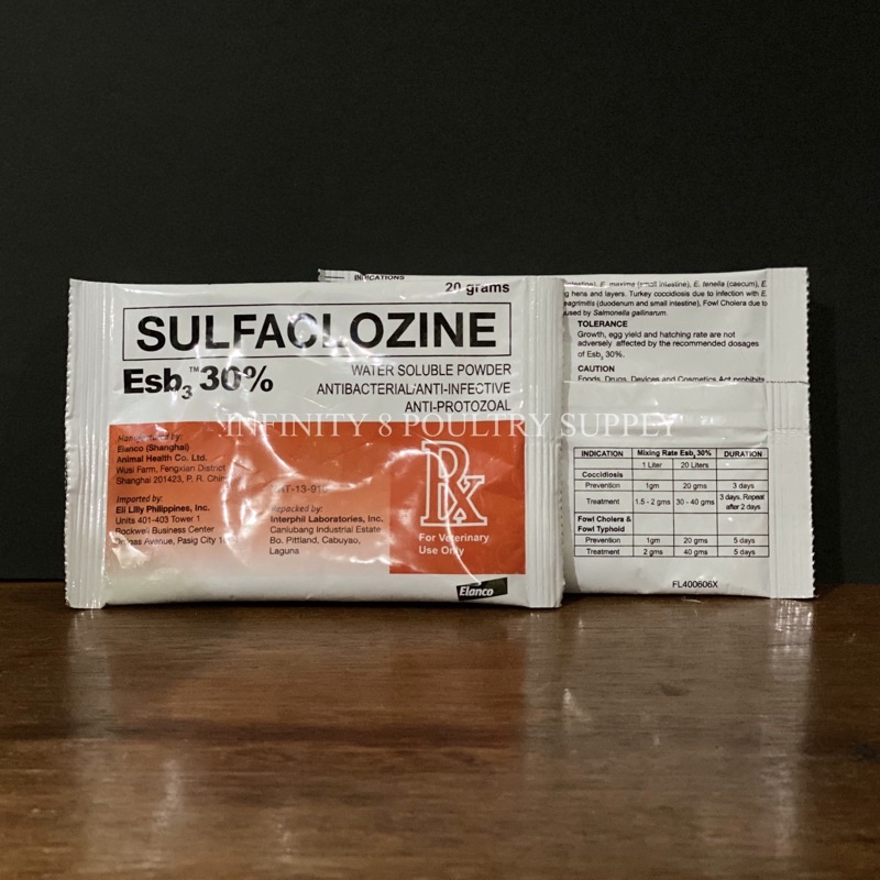 Sulfaclozine - ESB3 30% 20g/sachet | Lazada PH