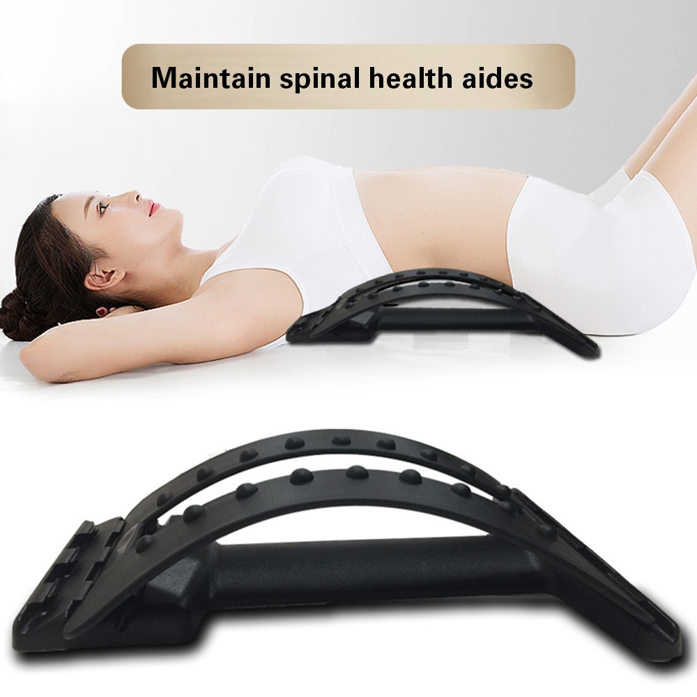 Magnetic Pressure Points Lumbar Traction Orthotic Magic Back Support ...