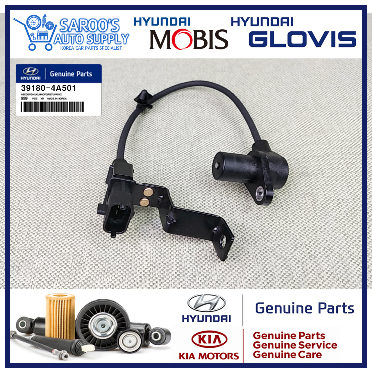 [Original Hyundai] Crankshaft Position Sensor For Hyundai Grand Starex ...