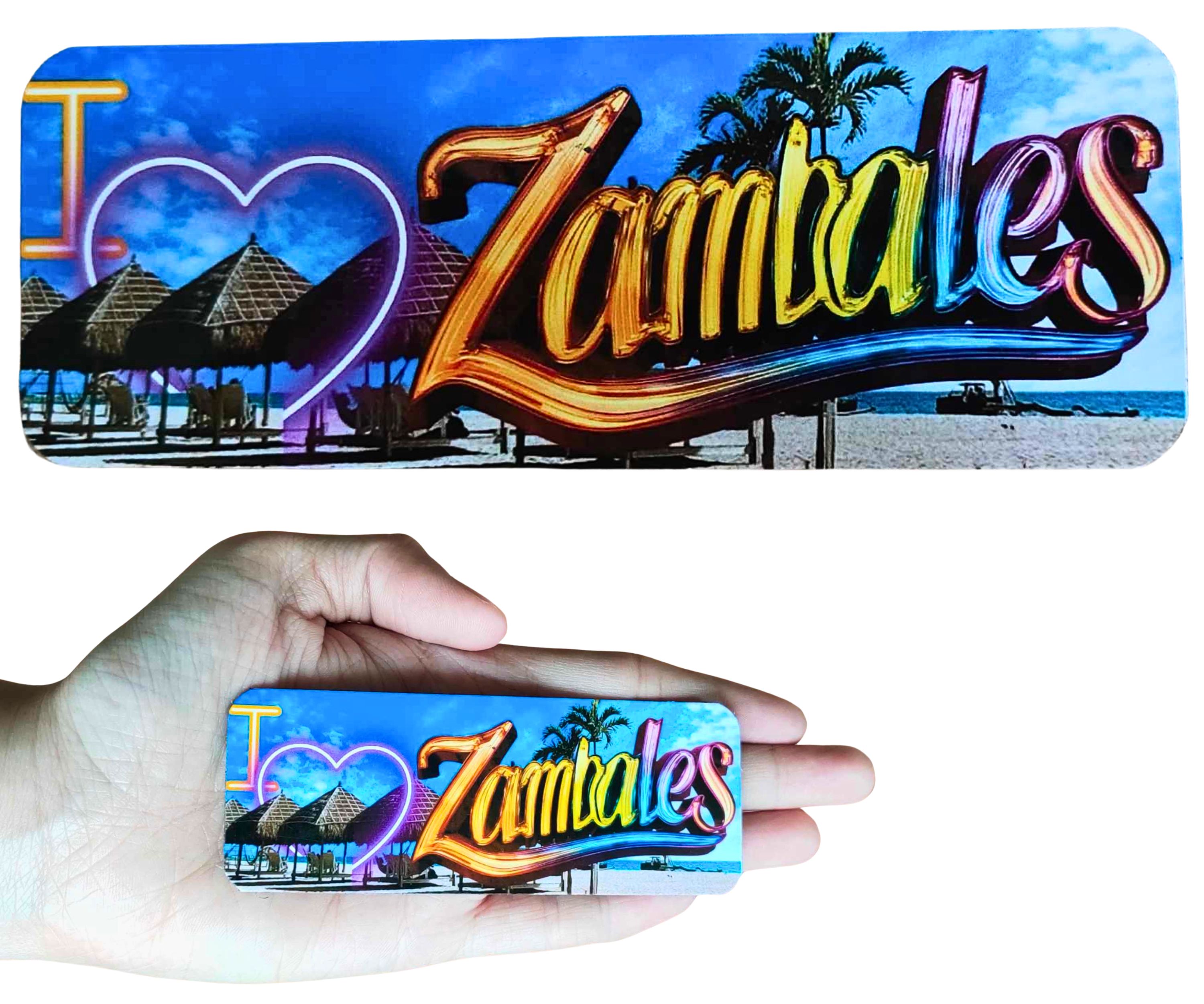 RUBBER REF MAGNET SOUVENIR - I LOVE ZAMBALES | Lazada PH