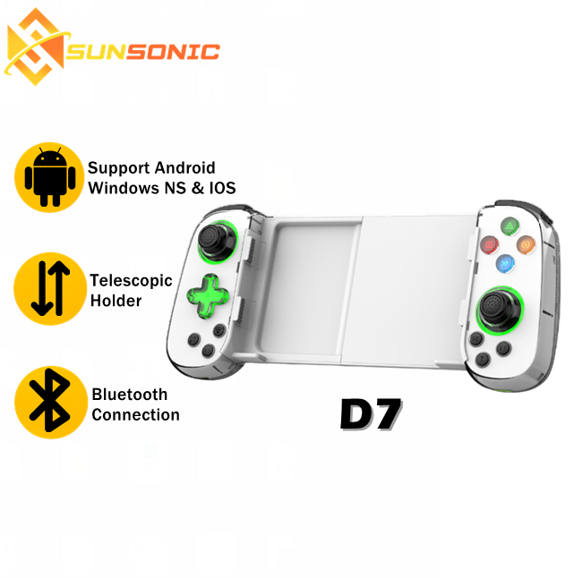 BSP D7 Wireless Extendable Gaming Controller For Android/IOS Smartphone ...
