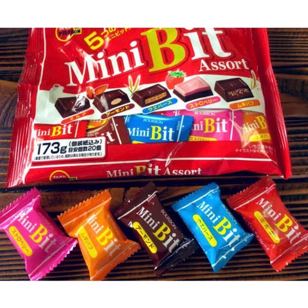 Bourbon Mini Bit Assorted 5 Flavors in 1 Pack | Lazada PH