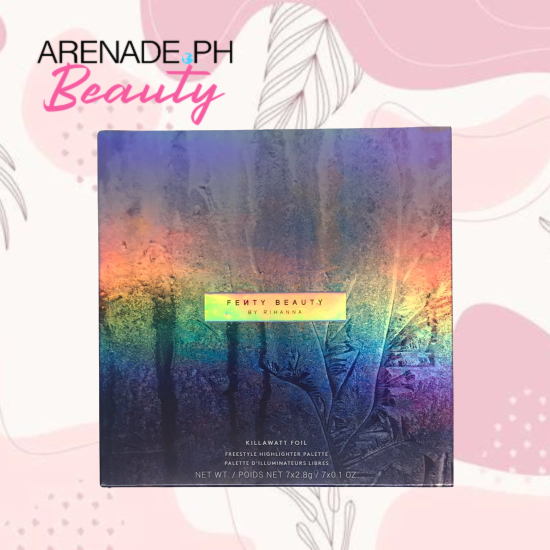 Fenty Beauty Killawatt Foil Freestyle Highlighter Palette 2.8g Each ...