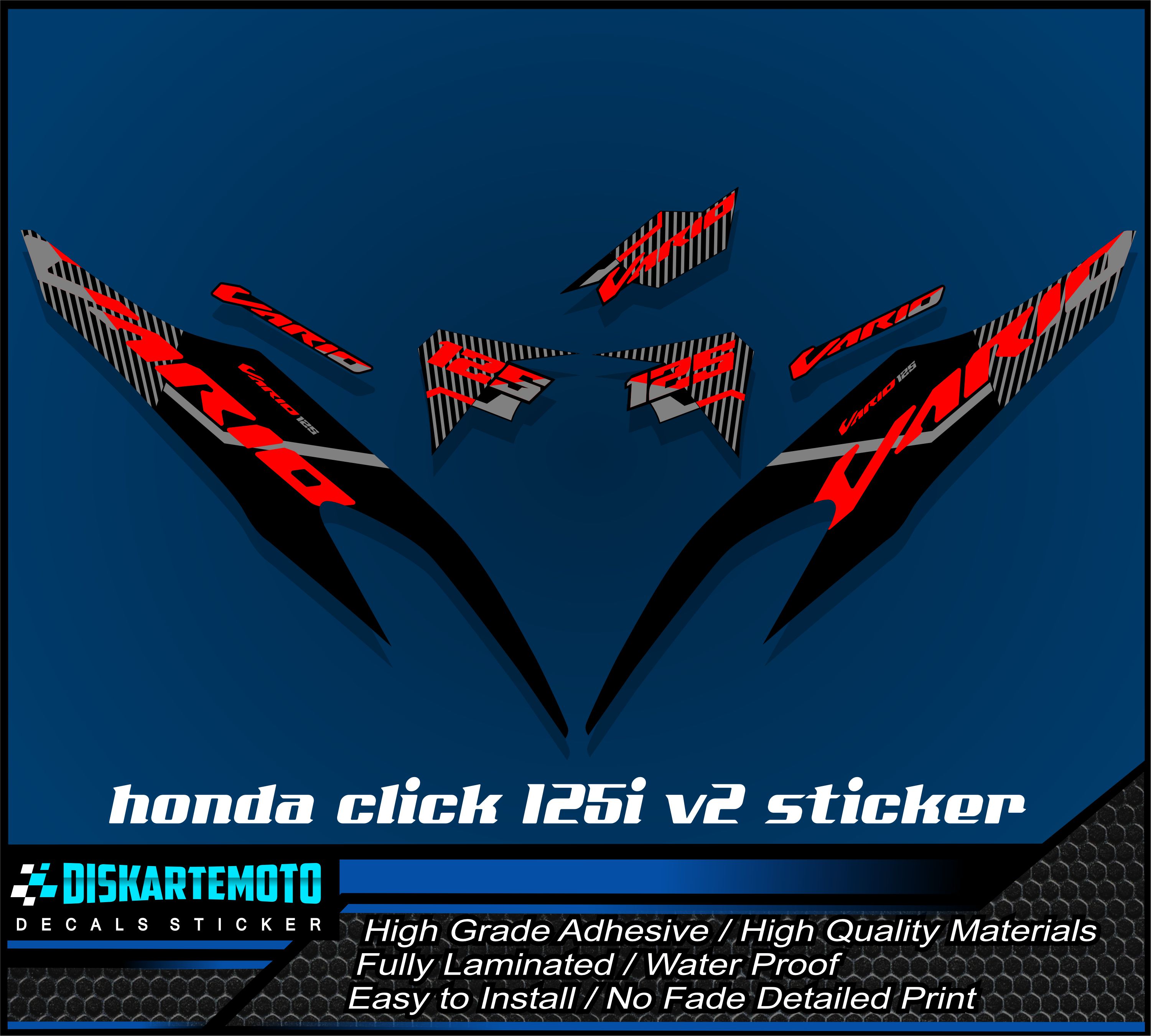 Honda Click 125i V2 Sticker | Lazada PH