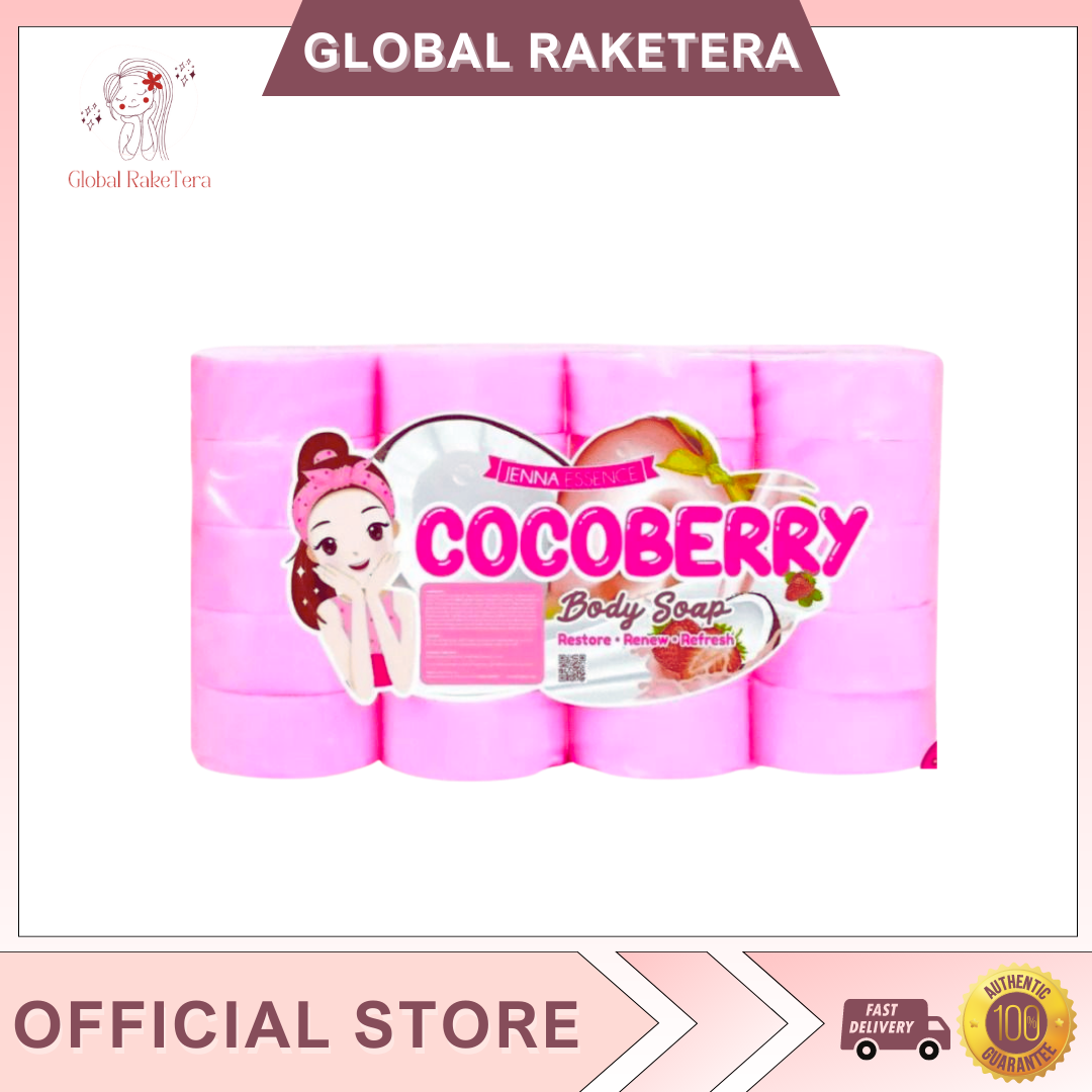 Original Jenna Essence Cocoberry Body Soap Authentic Whitening Soap coco berry soap | Lazada PH