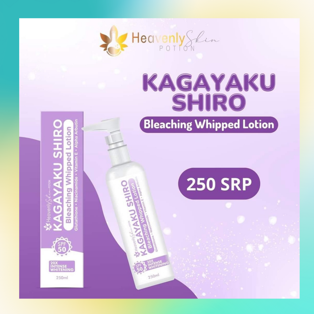 Kagayaku Shiro Lotion by Heavenly Skin Potion with Intense Whitening ...