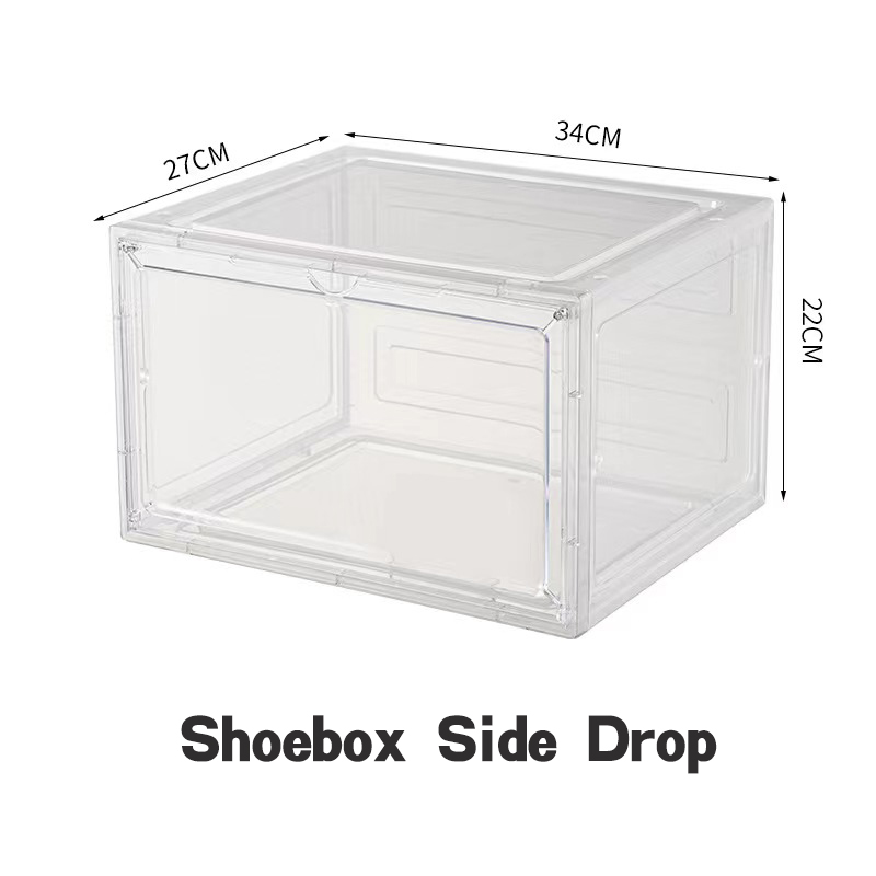 Transparent acrylic and plastic shoe boxes, hard plastic shoe boxes ...