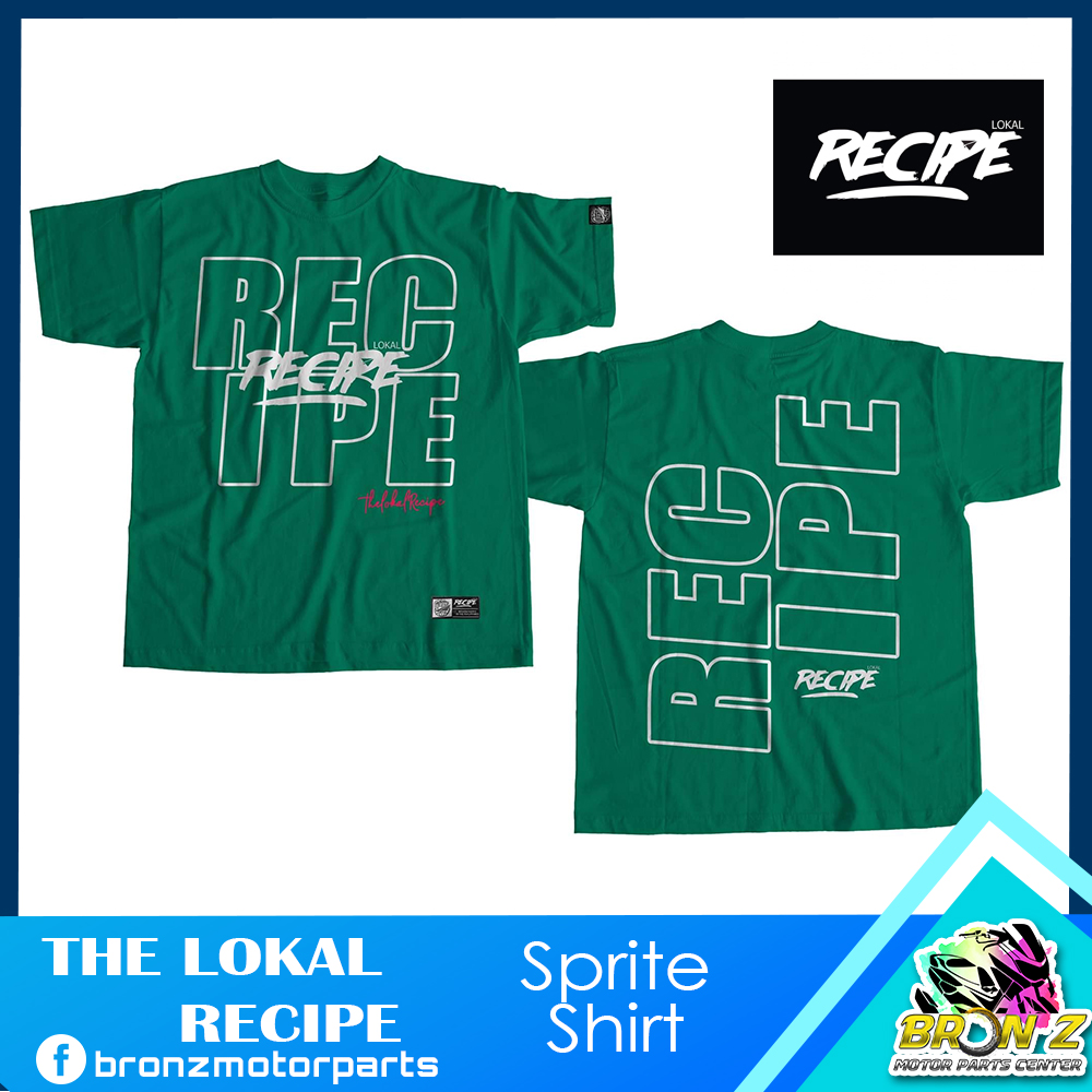 Share: 0 Original The Lokal Recipe Shirt (sprite design) green tshirt ...