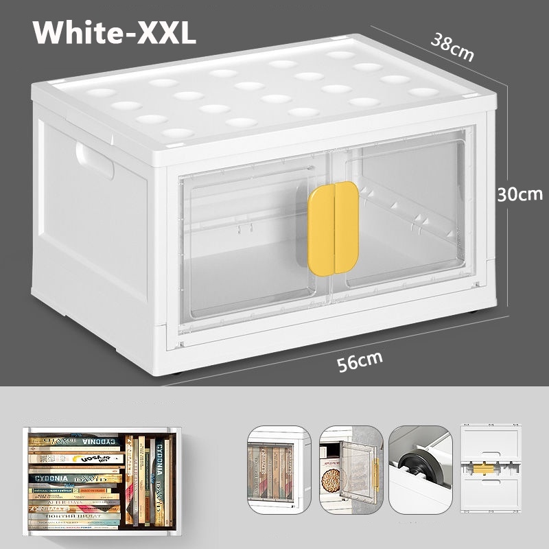 卐 YUUMI Upgrade foldable Storage Box For Clothes Organizer With Wheels ...