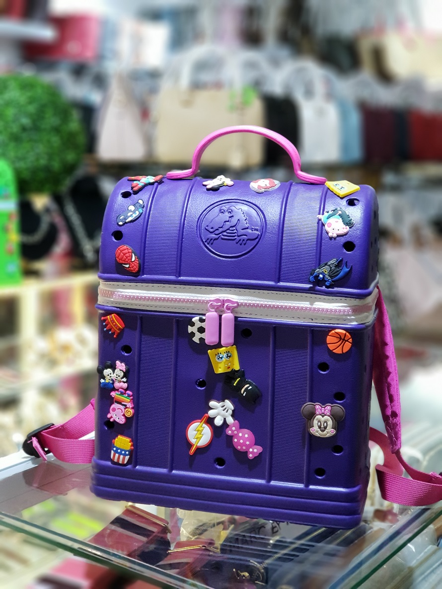 Limited Edition Crocs Jibbitz Zip-top Small Size Kiddie Backpack ...