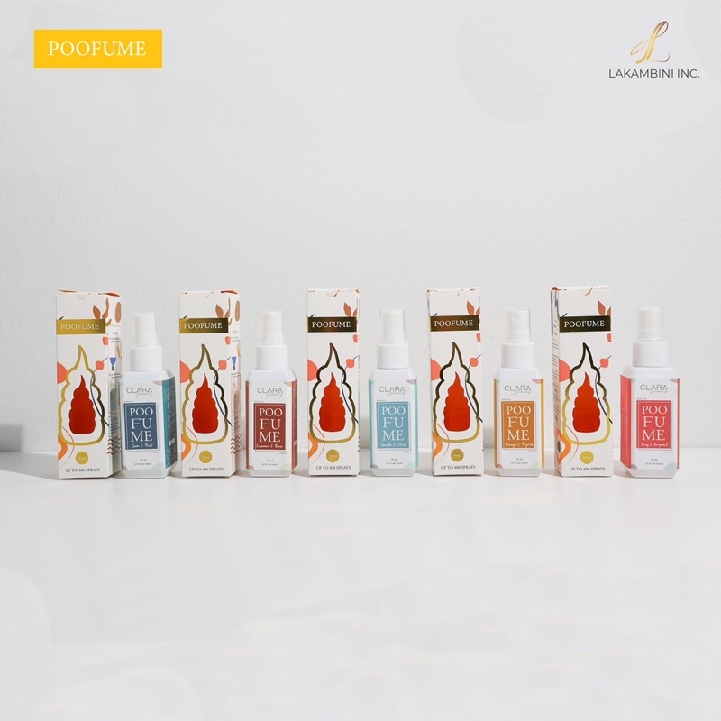 Lime Mint Poofume - Poop Spray Odor Buster Cleaner Clara Scents (50ml ...