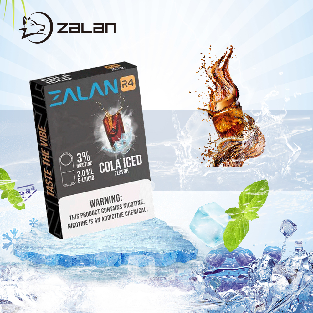 ZALAN vaper pod set Zalan podjuice case 100% original ZALAN pods ...