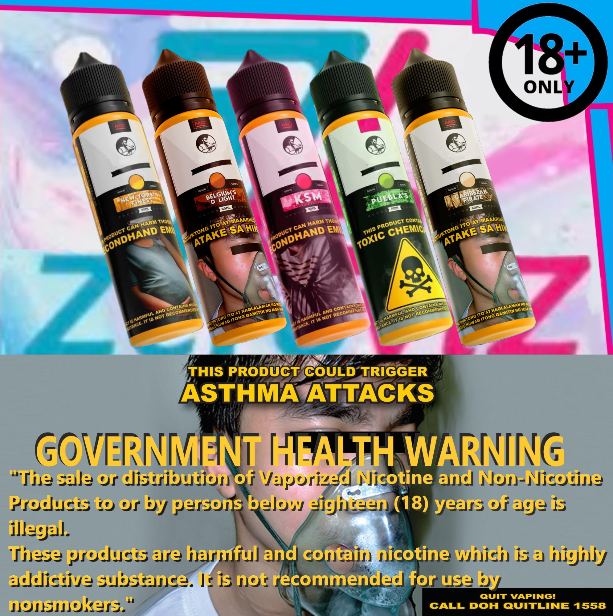 MO THE FLAVORIST 60ML PREMIUM FREEBASE E-LIQUIDS | Lazada PH