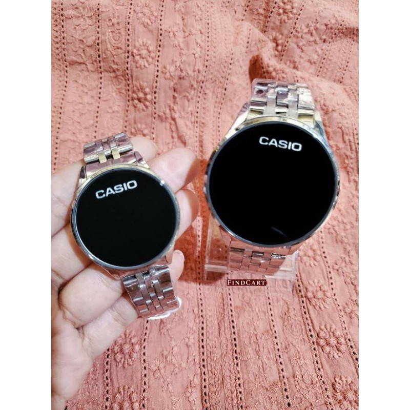 Round Casio Touch Watch Couple | Lazada PH
