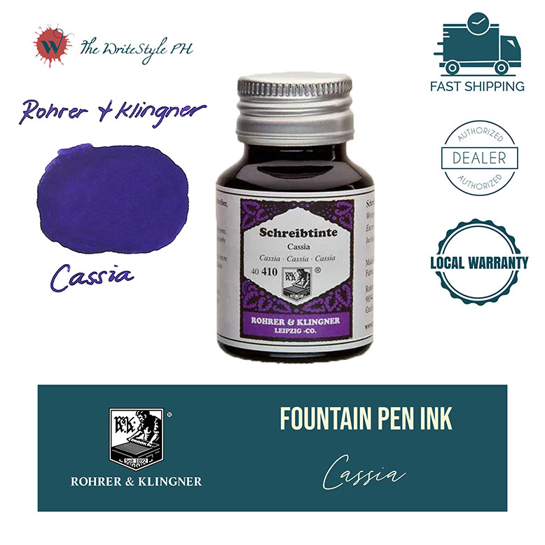 Rohrer & Klingner Fountain Pen Inks [50ml] Writing Inks | Lazada PH