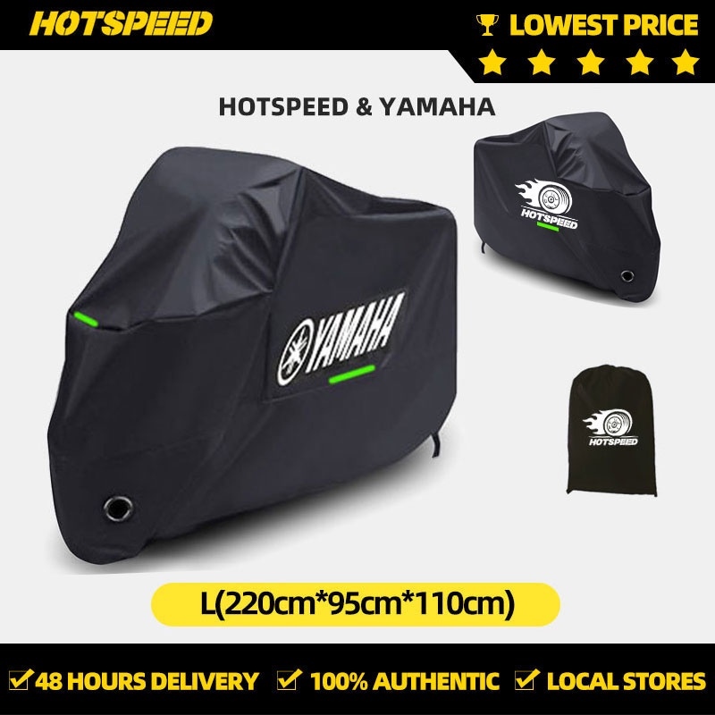 HOTSPEED Motorcycle Cover WaterProof Motor Rain Cover For Honda Click ...