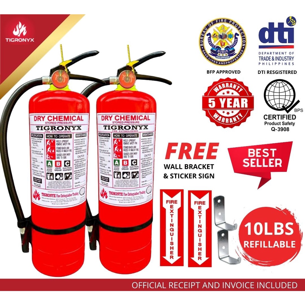 Fire Extinguisher Types Abc