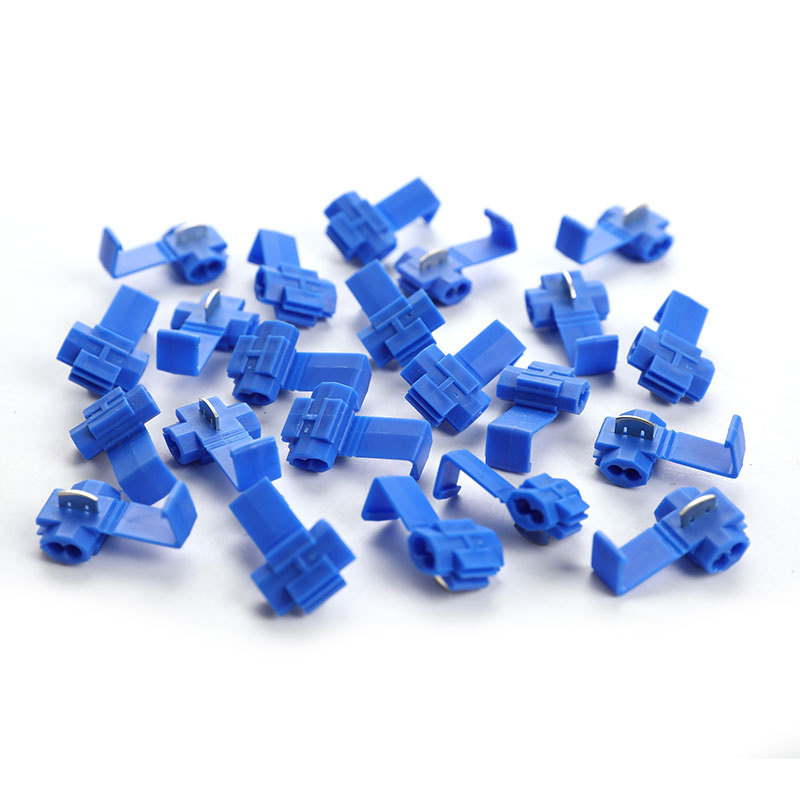 20PCS Wire Connector Lock Snap Without Breaking Cable Insulated ...