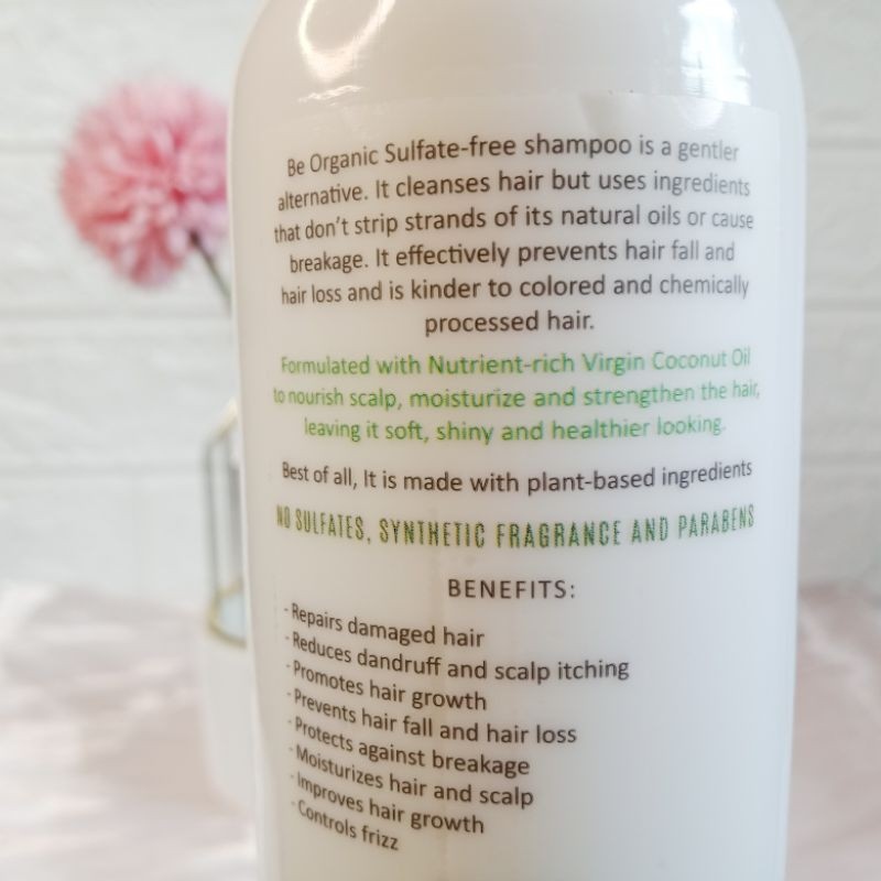 HOT SALE! ☸ Beo05 Be Organic Vco Virgin Coconut Oil Shampoo CGM ...