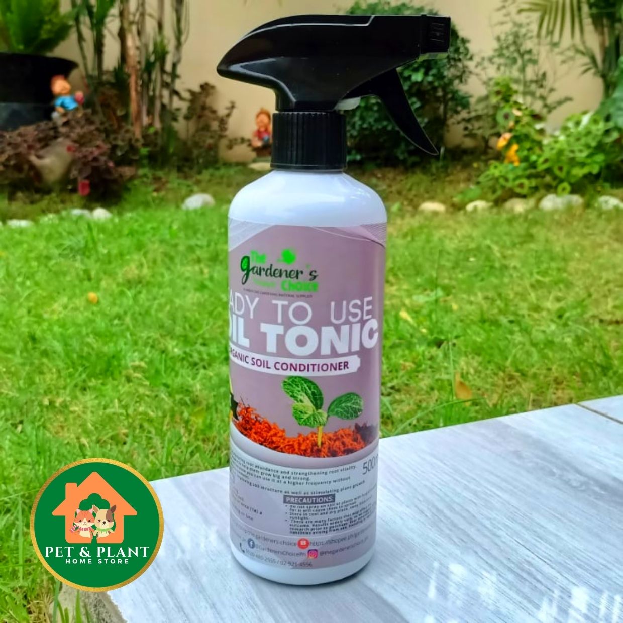 READY TO USE SOIL TONIC -(Organic Soil Conditioner) - THE GARDENER'S ...