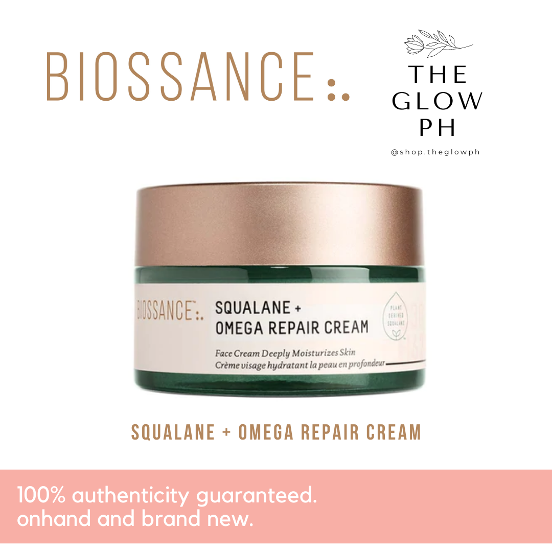 [AUTHENTIC] BIOSSANCE Squalane + Omega Repair Cream 50ml | The Glow PH ...