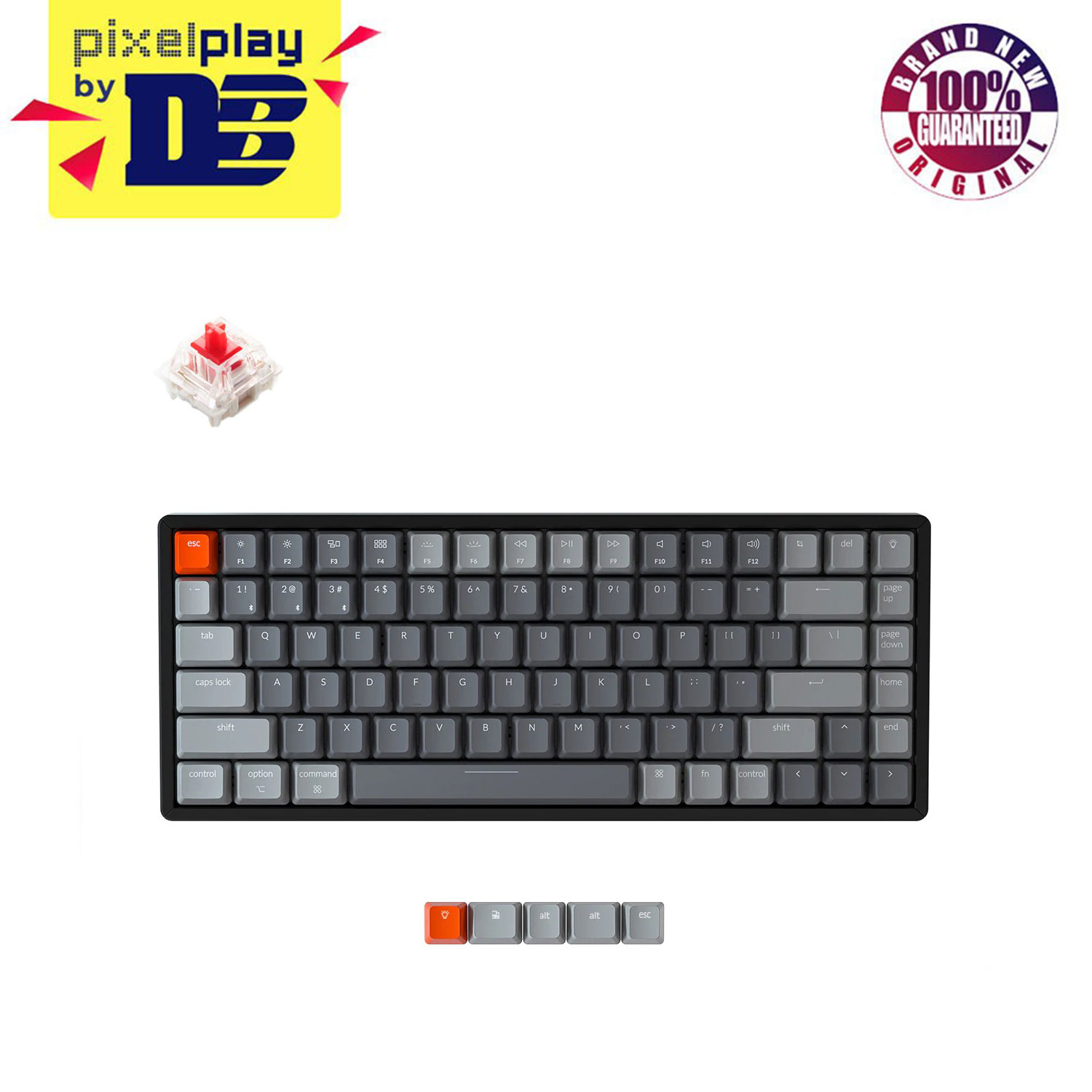 KEYCHRON K2 V2 84-KEY RGB Backlight Aluminum Wireless Mechanical ...