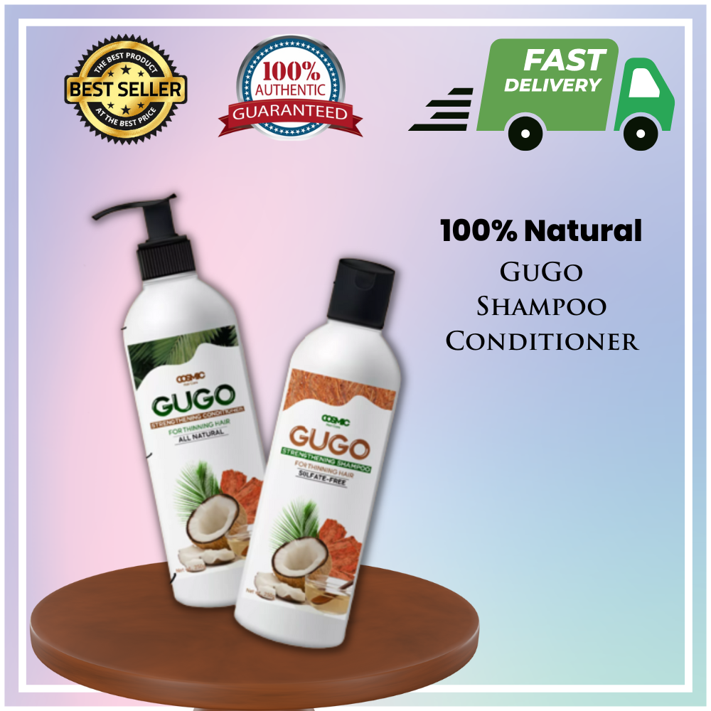 GLOWMOTION COSMIC Gugo Shampoo and Conditioner Set 250ml Premium Hair ...