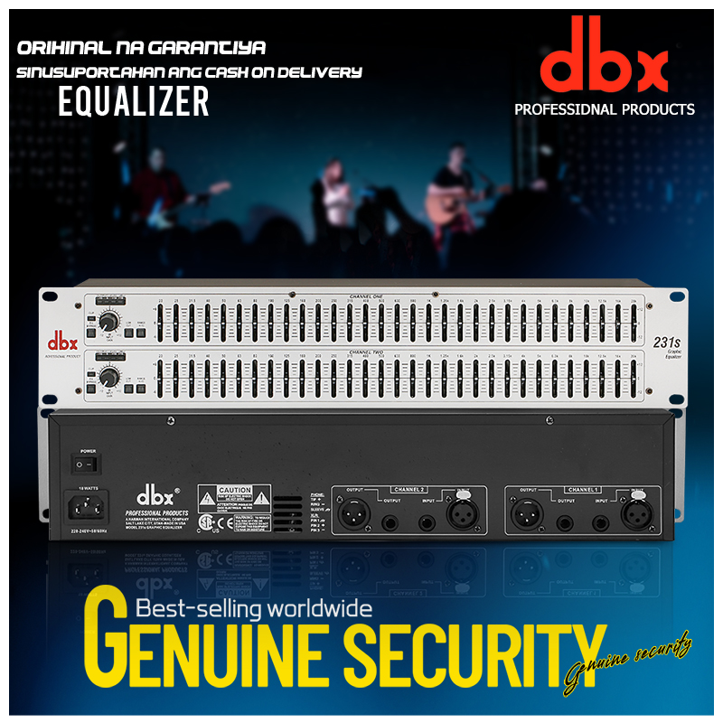 DBX 231S EQ Graphic Equalizer/Limiter with Type III Noise Reduction ...