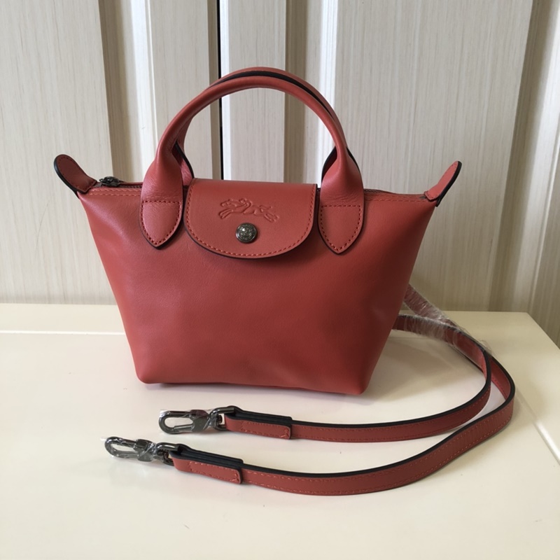 LONGCHAMP Le Pliage Cuir Women's Mini lambskin Dumpling L1500757 - TCK ...