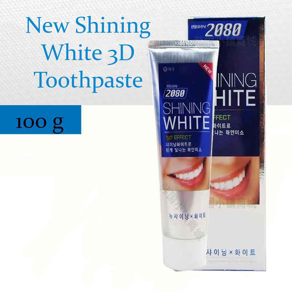 Kerasys Dental Clinic 2080 New Shining White 3D Toothpaste 100g | Lazada PH
