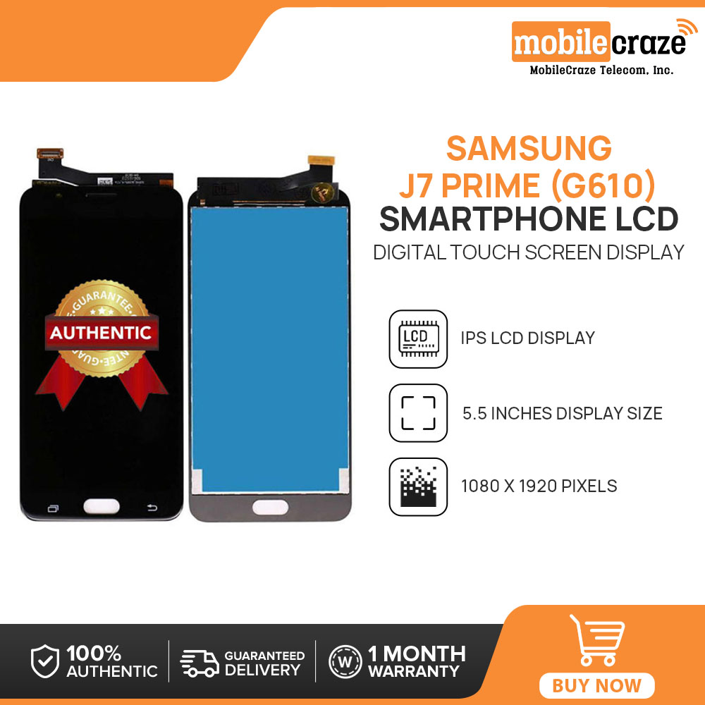 Smartphone LCD for Samsung J7 Prime (G610) Digital Touch Screen Display ...