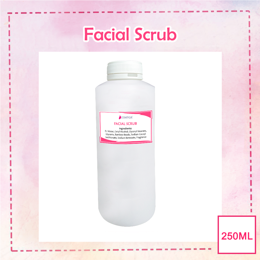 Facial Scrub (Cleansing Scrub) 250ml with Polyethylene Beads | Lazada PH