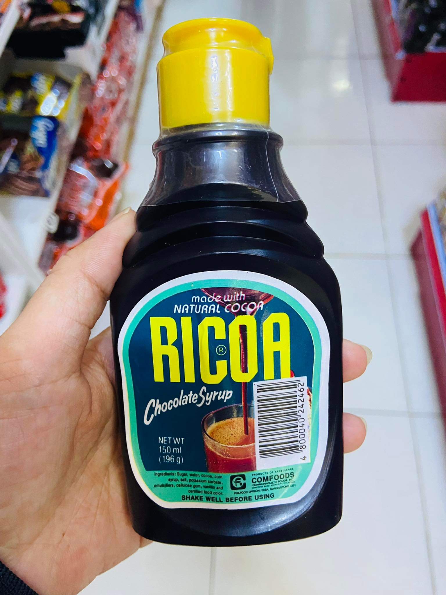 Ricoa Breakfast Cocoa Powder & Chocolate Syrup 1kg / 196g / 160g / 70g ...