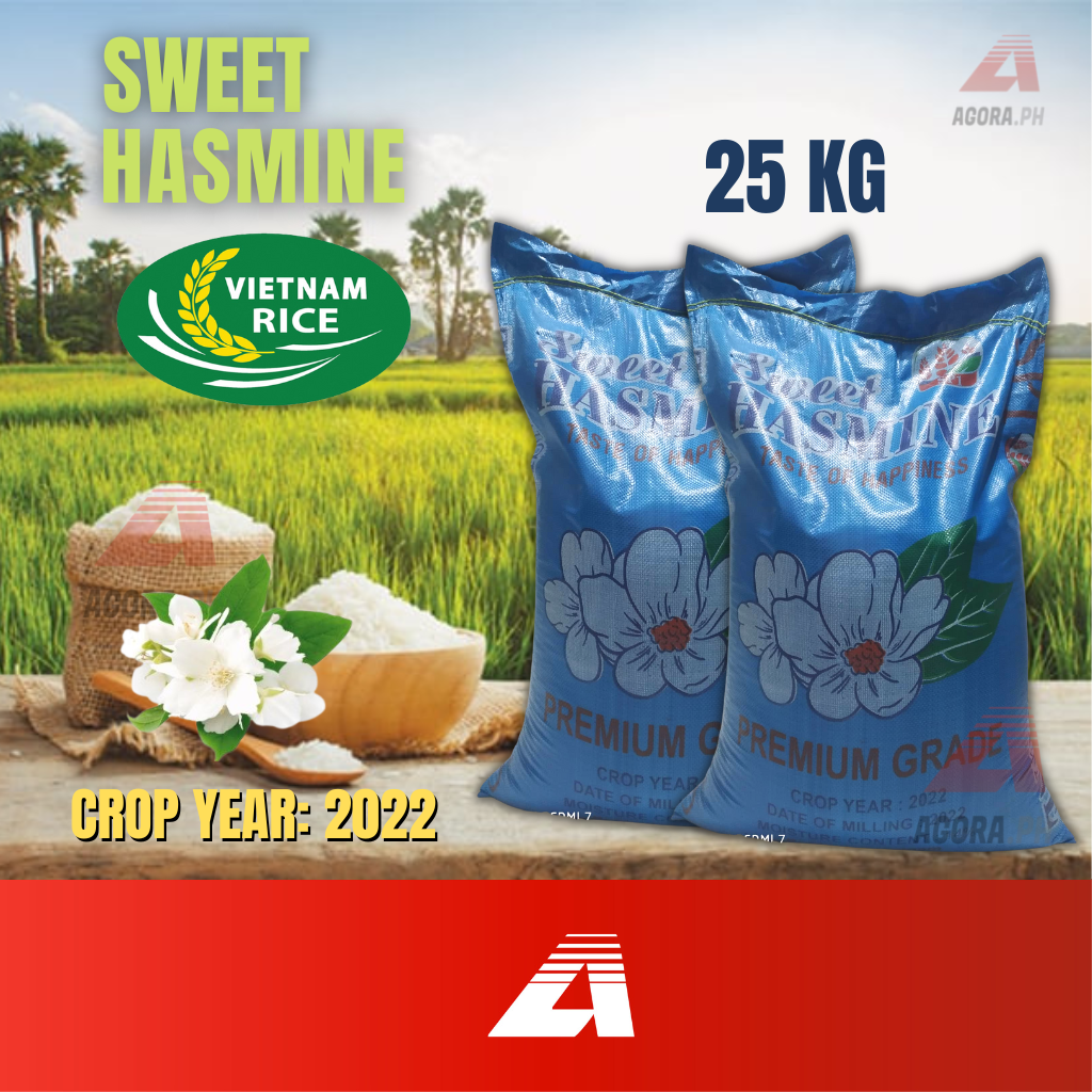 Premium Grade Sweet Hasmine Vietnam Rice 25kg Crop Year 2022 | Lazada PH