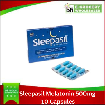 BFI E-Drugstore Sleepasil Melatonin 500mg 10 Capsules [For Sleep ...