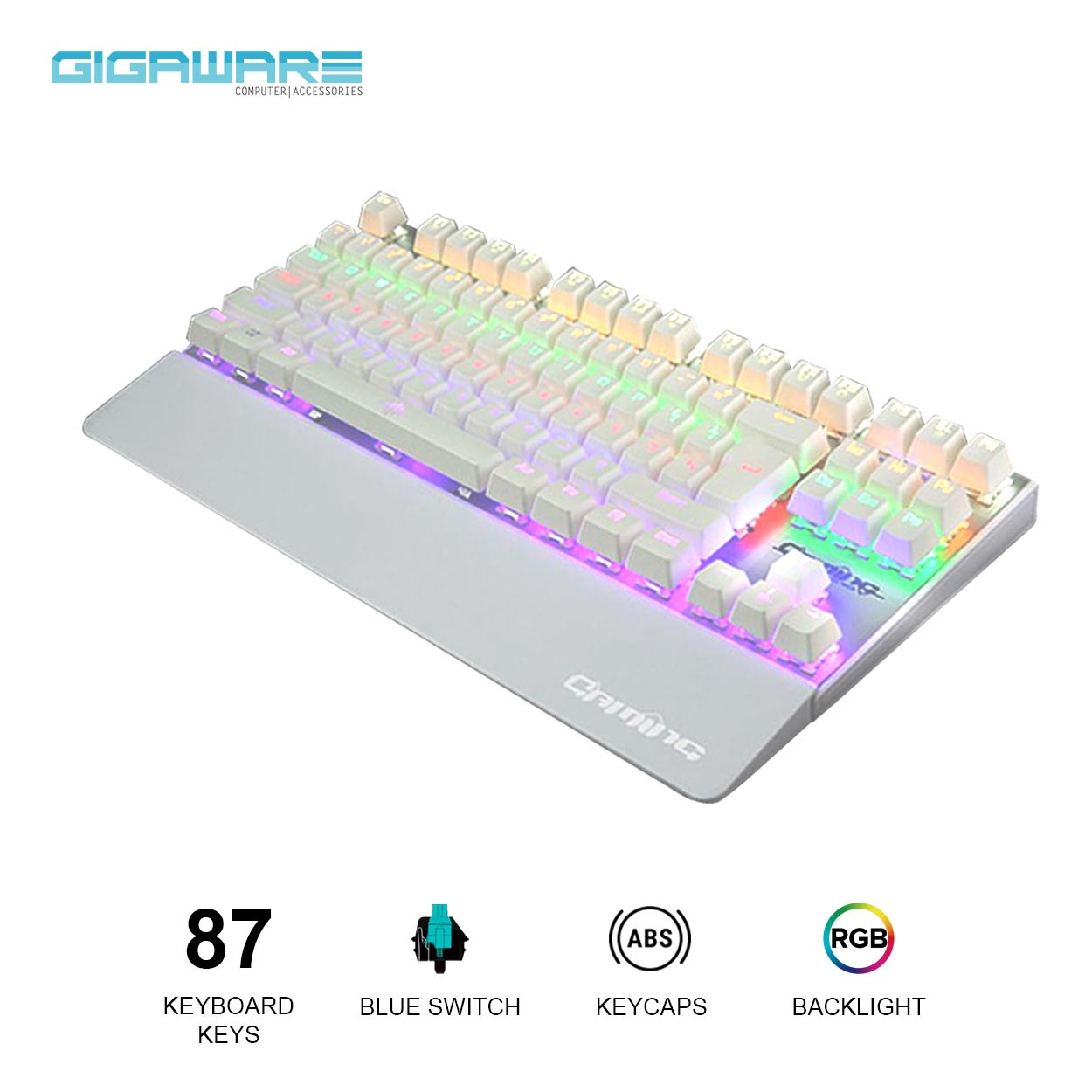 Gigaware K28 Blue Switch Mechanical Keyboard Limited Edition (Clicky & Tactile) | Lazada PH